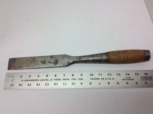 VINTAGE UNDERHILL EDGE TOOL CO. FRAMING CHISEL 1 1/2" -- Antique Price ...