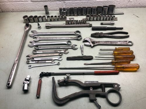 USA Mechanic Tool Lot Sockets Driver Wrench CRAFTSMAN SK SNAP ON ...