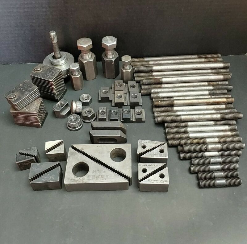 Step Blocks Hold Down Hardware Tietzmann RisersTECO T-Nut Mill Fixture ...