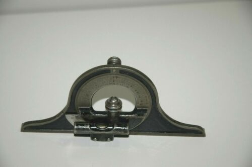 Antique L.S.S.& CO. Starrett Machinist #464 PROTRACTOR HEAD w/ Level ...