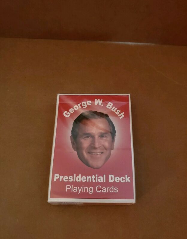 President George w Bush memorabilia button''s playing cards etcetera ...