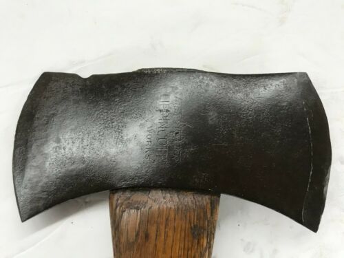 KELLY WORKS TRUE TEMPER LIPPINCOTT DOUBLE BIT AXE -- Antique Price ...