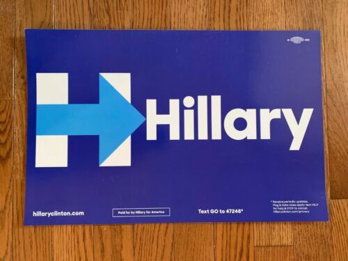 2016 HILLARY CLINTON OFFICIAL LOGO CAMPAIGN POSTER - HILLARY FOR ...