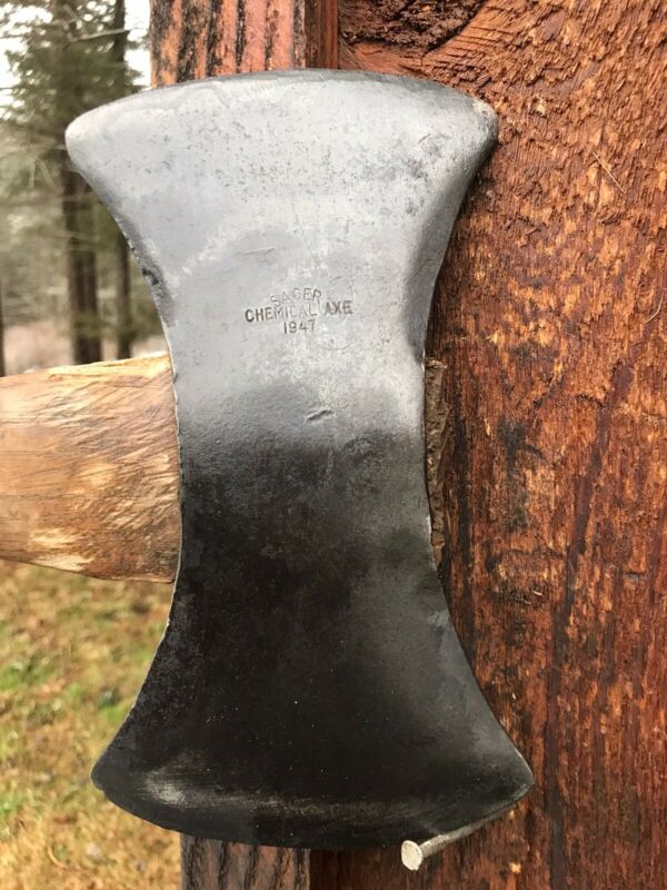 Vintage 1947 Double Bit Sagar Chemical Axe California Reversible ...