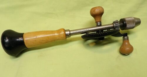 Pexto Vintage Hand Push Drill (Very Nice) Old Carpenter Tool -- Antique ...