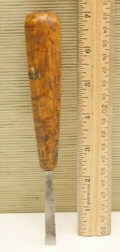 Old wood carving Tools Vintage Henry Taylor 5/16" straight Wood Carving ...