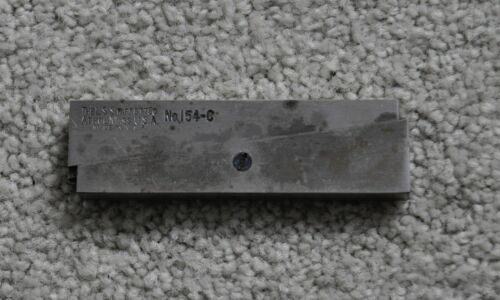 Vintage Starrett Machinist''s No. 154-C Adjustable Parallel -- Antique ...