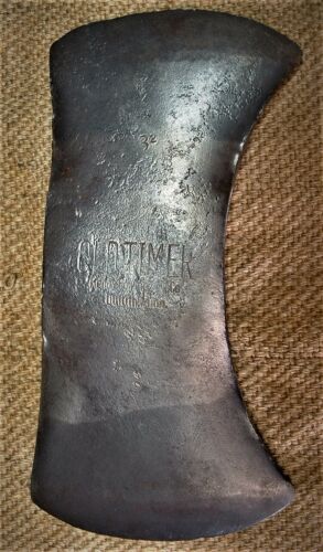 VINTAGE OLD TIMER DOUBLE BIT 3.2 POUND AXE HEAD KELLY HOW THOMPSON ...