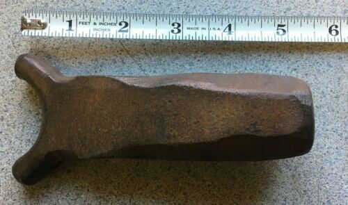 Vintage Blacksmith Tinsmith Tool Hammer Head Hardy Anvil Antique Forge ...