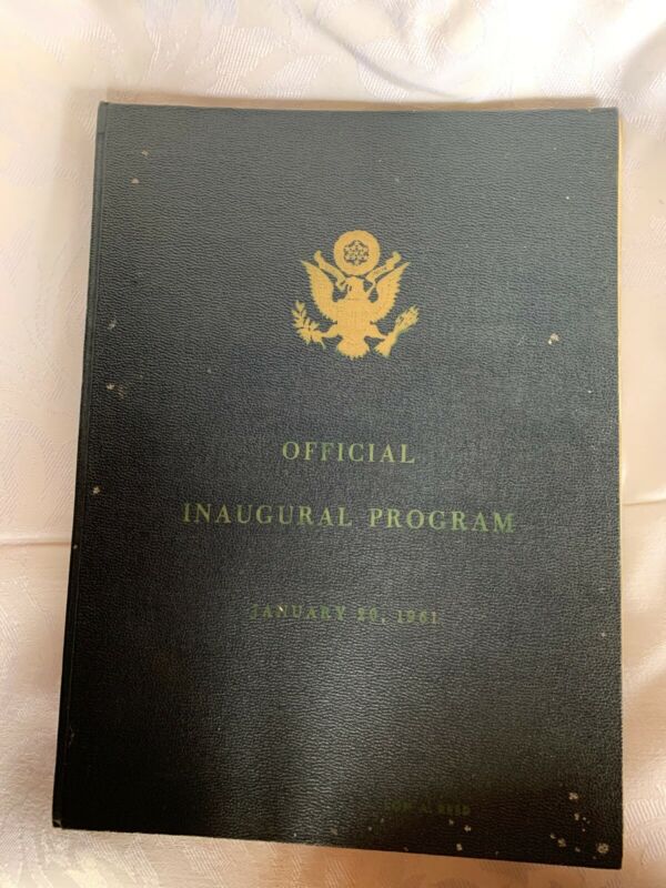 John F. Kennedy Memorial Edition Official Inaugural Program - January ...