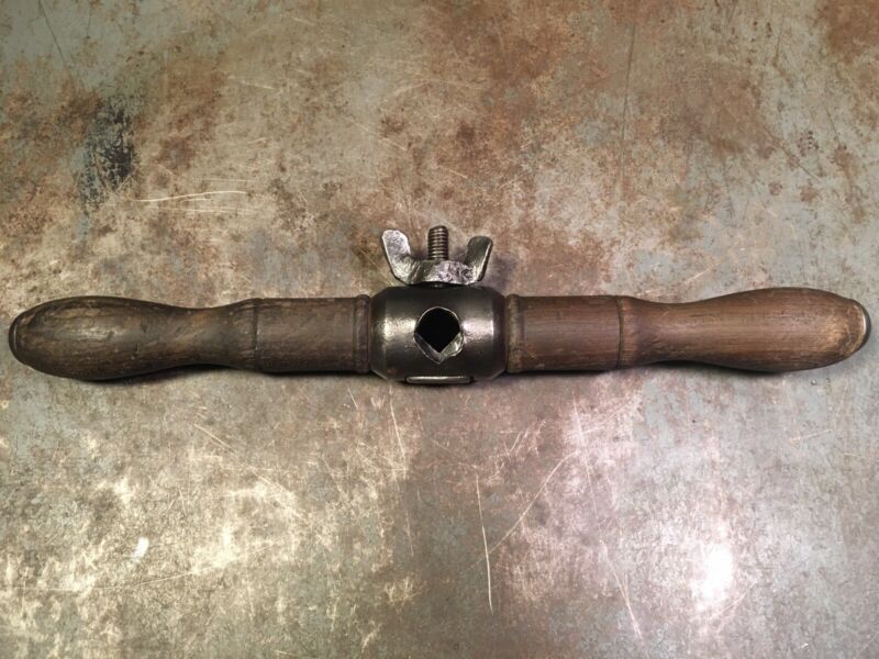 Antique T Auger Handle Made By James Swan Company Woodworking Bit Auger ...