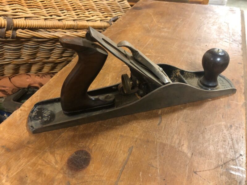 STANLEY BAILEY NO. 5 JACK PLANE BENCH PLANER WOODWORKING-Corrugated ...