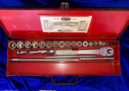 Vintage Britool Socket Set -- Antique Price Guide Details Page