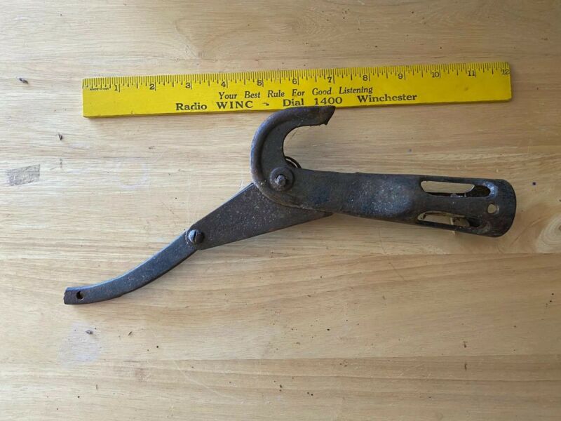 Antique Vintage CAST IRON Tree Branch PRUNER CUTTER Limb Hand Pole ...