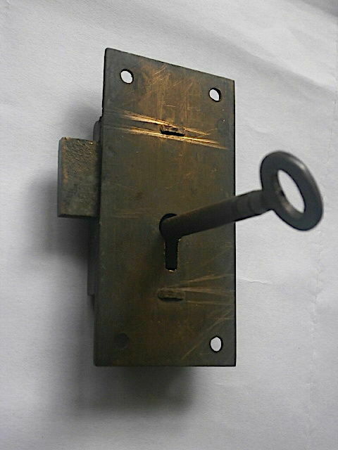 Longcase Grandfather Clock Lock And Key C1790 Antique Price Guide Details Page