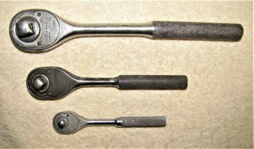Proto Tool Ratchets 1/4", 3/8" & 1/2" - All Mechanism Work - Made In ...