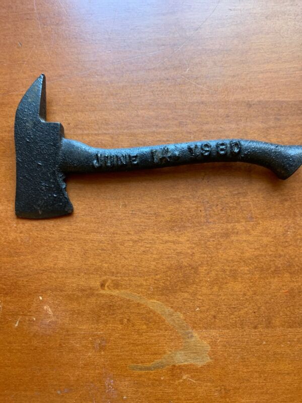 Cast Iron Tiny Axe Hatchet fireman -- Antique Price Guide Details Page