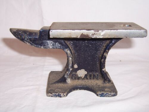 VINTAGE MINI ANVIL MADE IN SPAIN 5.25" -- Antique Price Guide Details Page