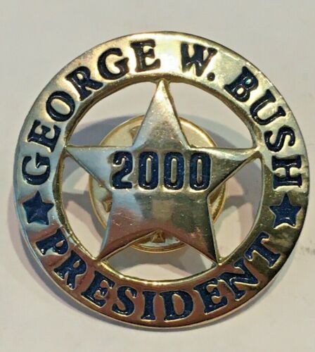 George W Bush 2000 Presidential Campaign Texas Lone Star Design ...