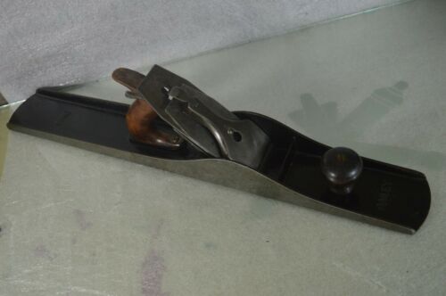 Antique Stanley Bailey 24 inch Wood Corrugated Plane No.8 U.S. PAT. APR ...