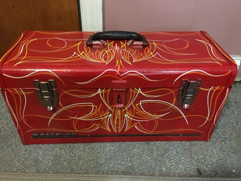 Waterloo Metal Vintage Hot Rat Rod Tattoo Pinstripe Metal Flake Tool ...