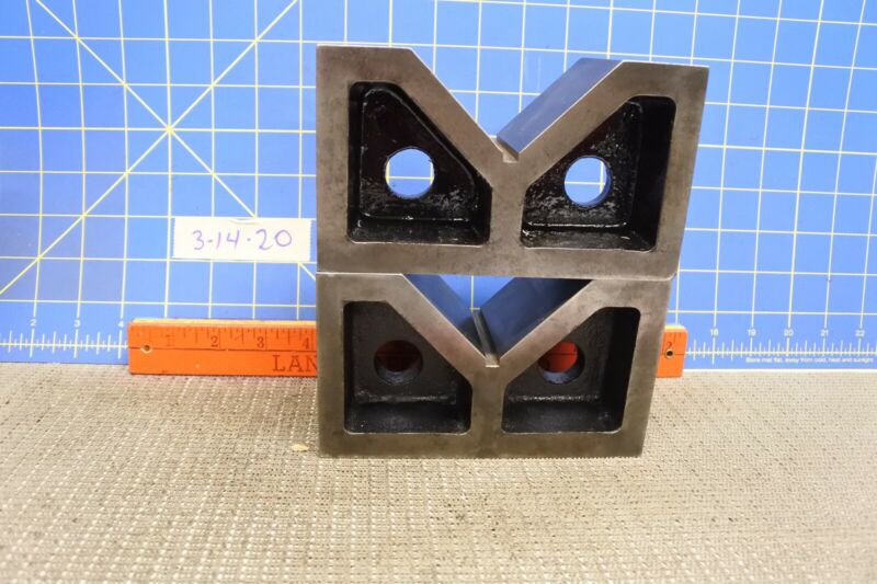 2 Large V Blocks -- Antique Price Guide Details Page