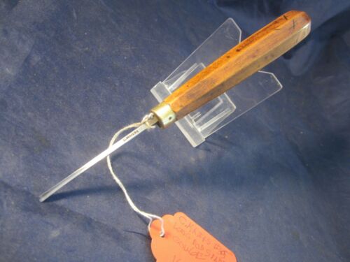 RARE C MAIERS 1/8" NO 56 LONG POD SPADE GOUGE ANTIQUE WOOD CARVING ...