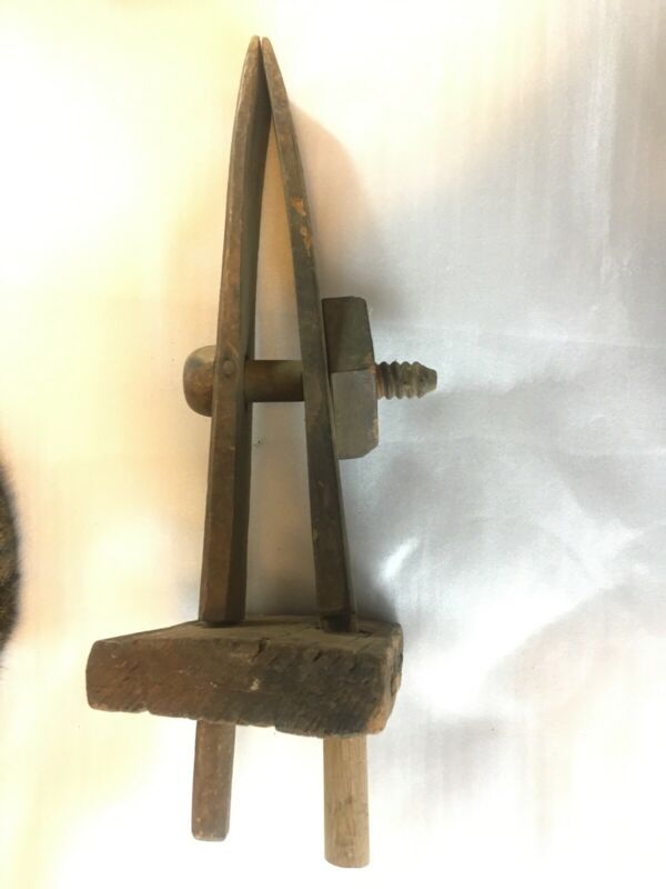 Antique Leather Vise -- Antique Price Guide Details Page