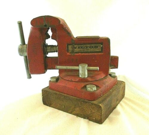 Vintage Red Wilton Vise Made In USA 3.5" Jaws -- Antique Price Guide ...