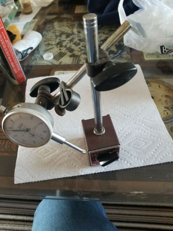Teclock Dial Indicator w/Kanetsu Stand/Holder -- Antique Price Guide ...