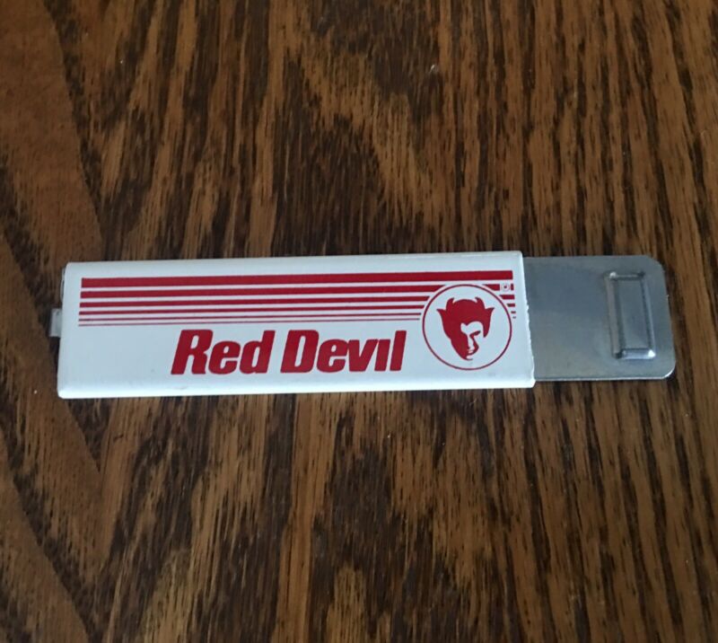 Vintage Red Devil Box Cutter -- Antique Price Guide Details Page