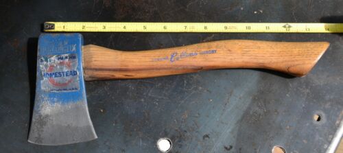 Vintage Collins Homestead single Bit Hatchet Axe Original Handle ...