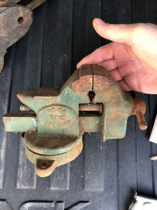 Rock Island Small Swivel Vise Anvil Vintage -- Antique Price Guide ...