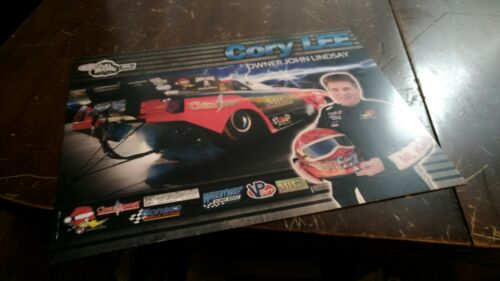 NHRA CORY LEE JOHN LINDSAY CLAY SMITH APPAREL CLEAN BOOST DRAG RACING ...
