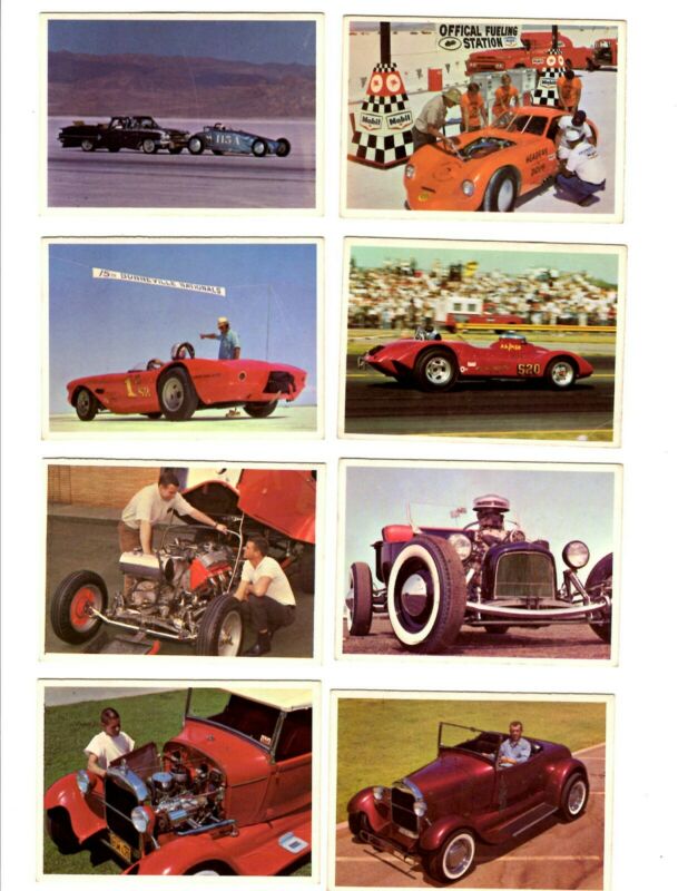 1965 HOT ROD MAGAZINE SPEC SHEET TRADING CARDS - YOU PICK -- Antique ...
