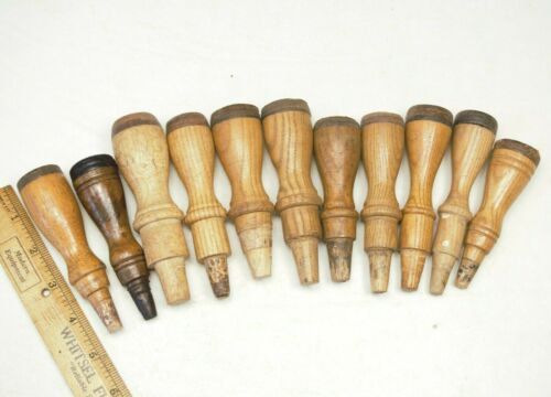 Lot of 11 socket chisel handles -- Antique Price Guide Details Page