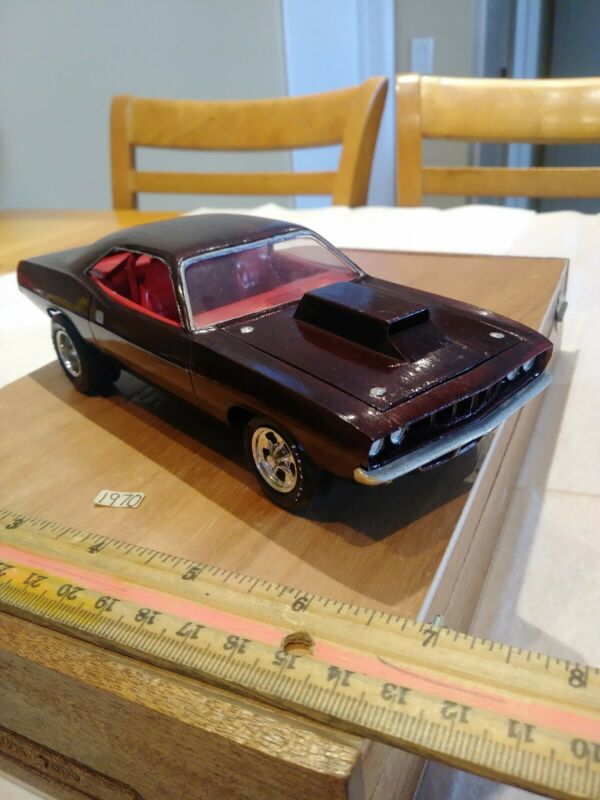 1970 plymouth Cuda custom Pro Stock Drag Racing 1/25 Built Model Kit ...