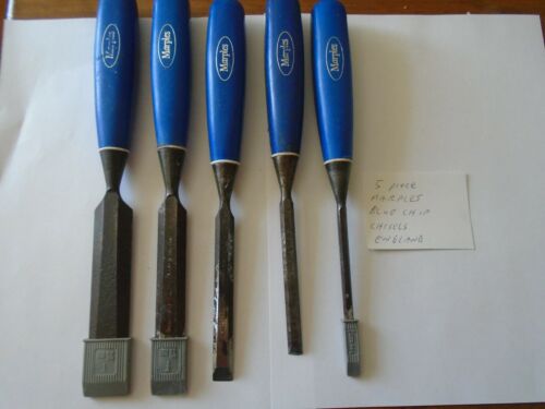MARPLES 5 Chisel Set England -- Antique Price Guide Details Page