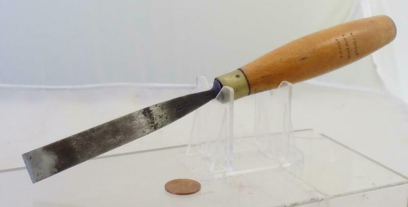 J. B. Addis Wood Carving Gouge Chisel #1 Sweep 5/8" Cut 9.25" Long ...
