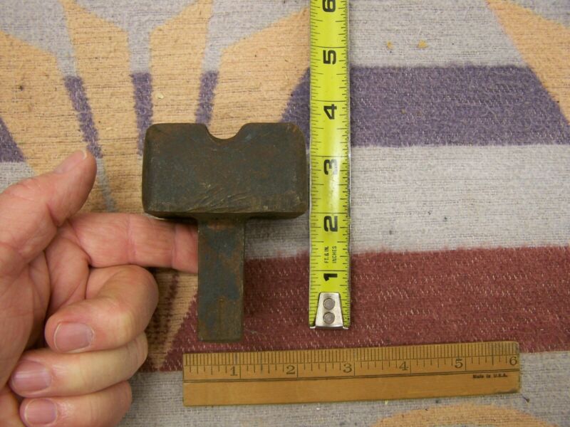 UNUSED? 3/4" ANVIL HARDY 1/2 A MARKED GROOVE BLACKSMITH FORGE TOOL ...