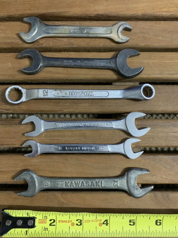 Metric Wrench set Honda Toyota Kawasaki Walter German Japan USA Vintage ...