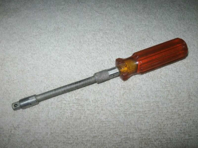 Vintage Craftsman 1/4" Drive Amber Handle Flex Spinner, =V= Series, No ...