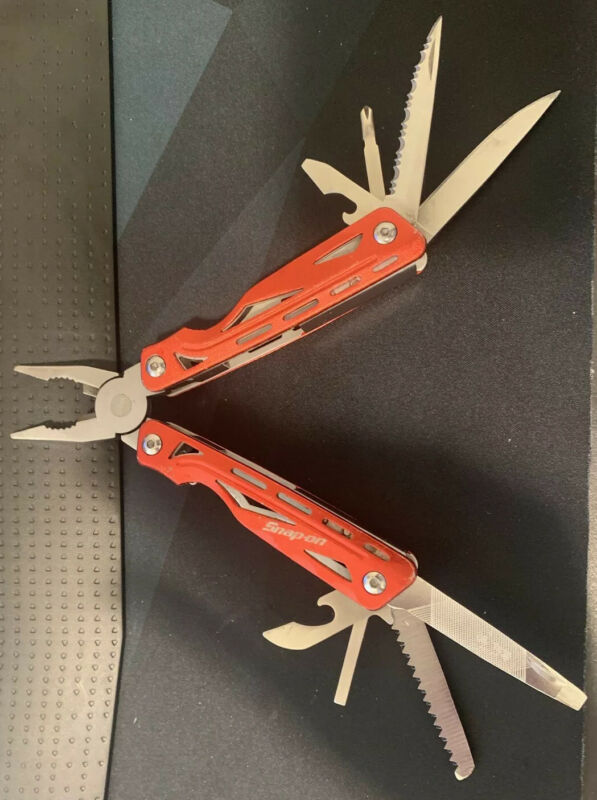 Snap On Multi Tools Red Pliers Knife. Not Leatherman Victorinox Swiss ...