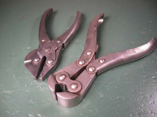 OLD USED VINTAGE MECHANICS TOOLS FINE BERNARD MADE PARALLEL & CUTTING ...