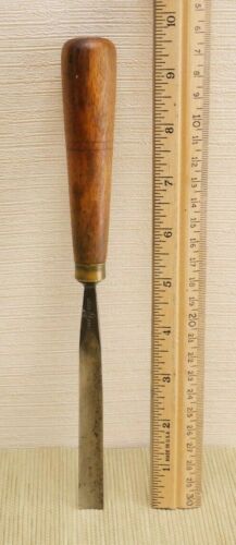 Old carving tools Vintage 1/2" No. 5 sweep Buck Bros straight wood ...