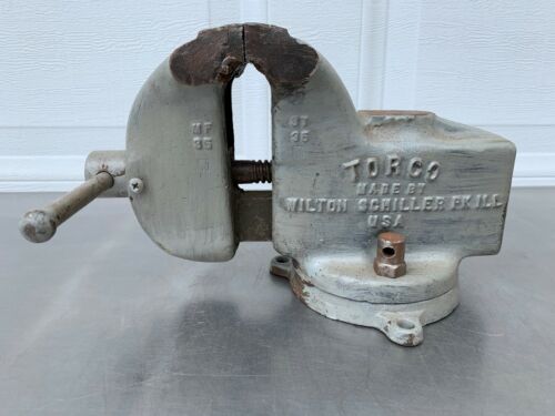 Wilton Torco 35 Swivel Machinist Bench Vise 3-1/2" Weight 21lbs ...