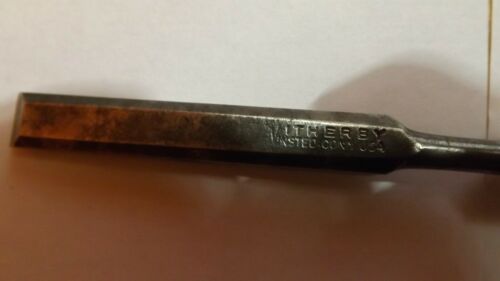 Antique WITHERBY Wood Chisel 1/2'''' -- Antique Price Guide Details Page