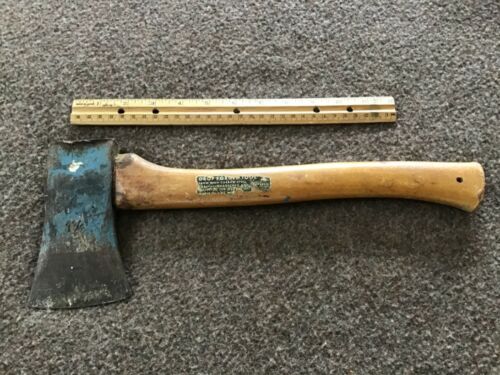 VINTAGE HAND AXE HATCHET 1 1/4 Forged Steel West Germany -- Antique ...