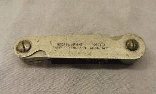 Vintage Moore & Wright American National Thread Gauge 42-4 A.N ...