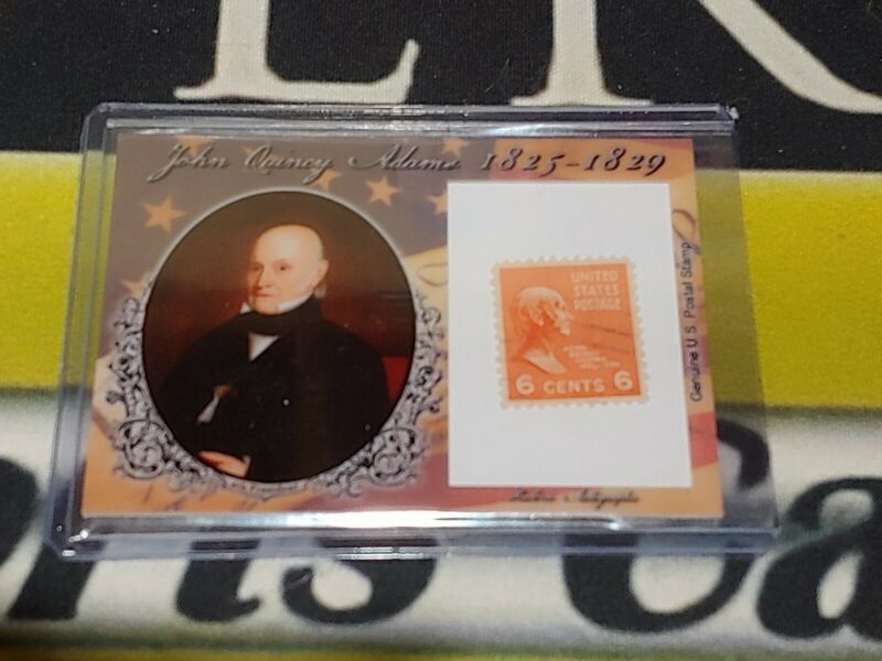 2018 Historic Auto POTUS Stamps 18/90 John Quincy Adams #ST-JQA ...